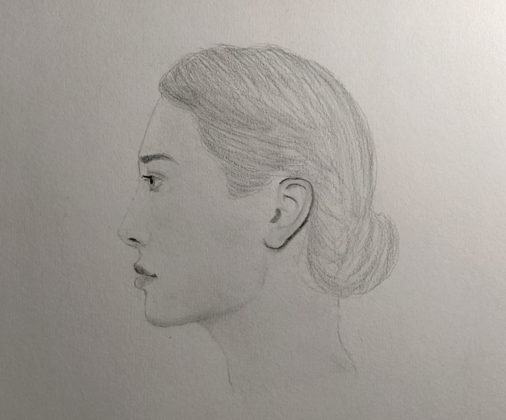 How To Draw A Face Side View » Human Body Drawing Tutorials