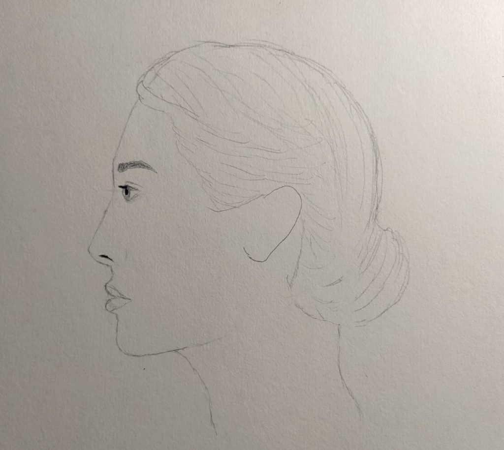 How To Draw A Face Side View » Human Body Drawing Tutorials