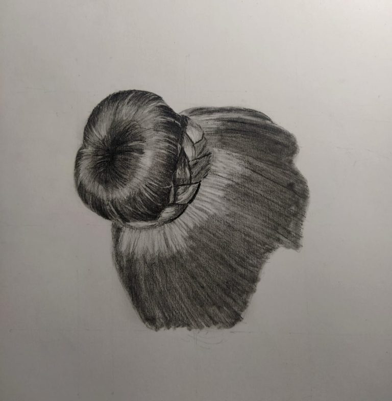 How To Draw Hair Step By Step : 8 Steps | The Ravi arts